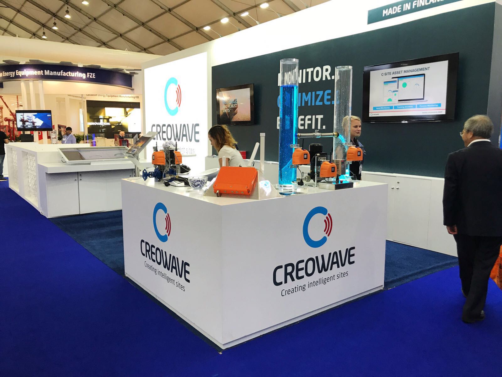 Successful participation at ADIPEC – Creowave