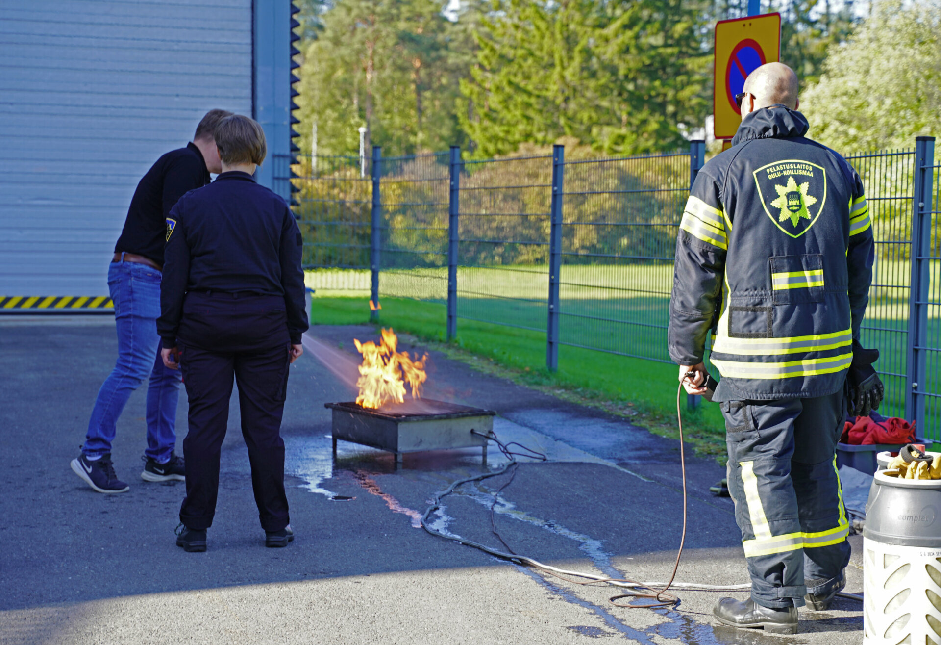 Oulun VPK conducts fire extinguishing training for personnel – Creowave